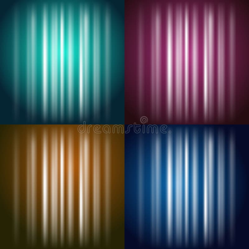 Colored Glow Vector Design Illustration Stock Vector - Illustration of ...