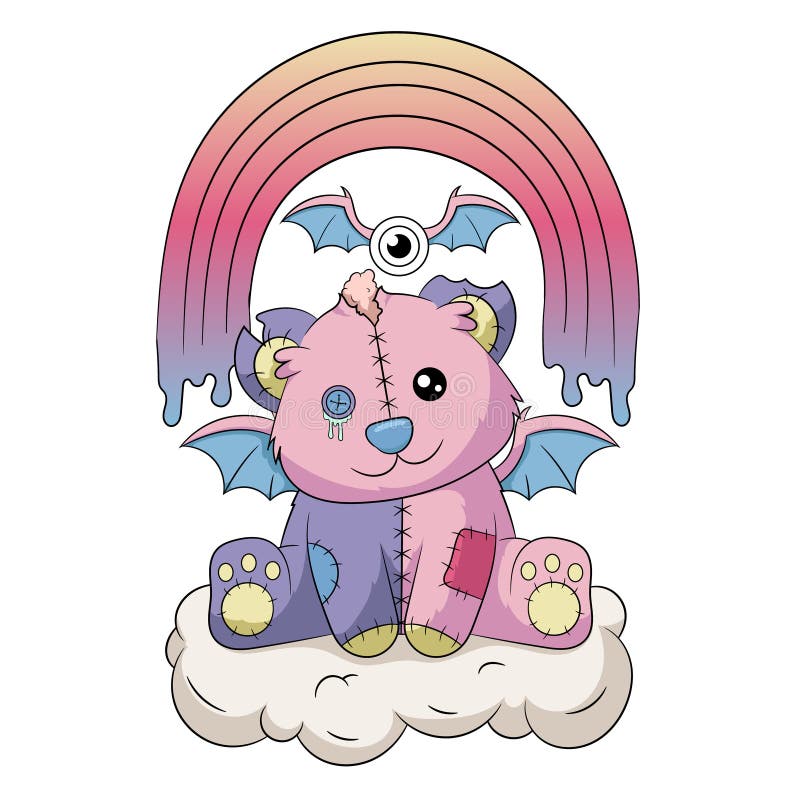 Vampire Bear Stock Illustrations – 240 Vampire Bear Stock Illustrations ...