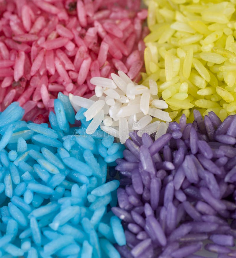 Colored grain rice stock photo. Image of colored, calories - 18053506
