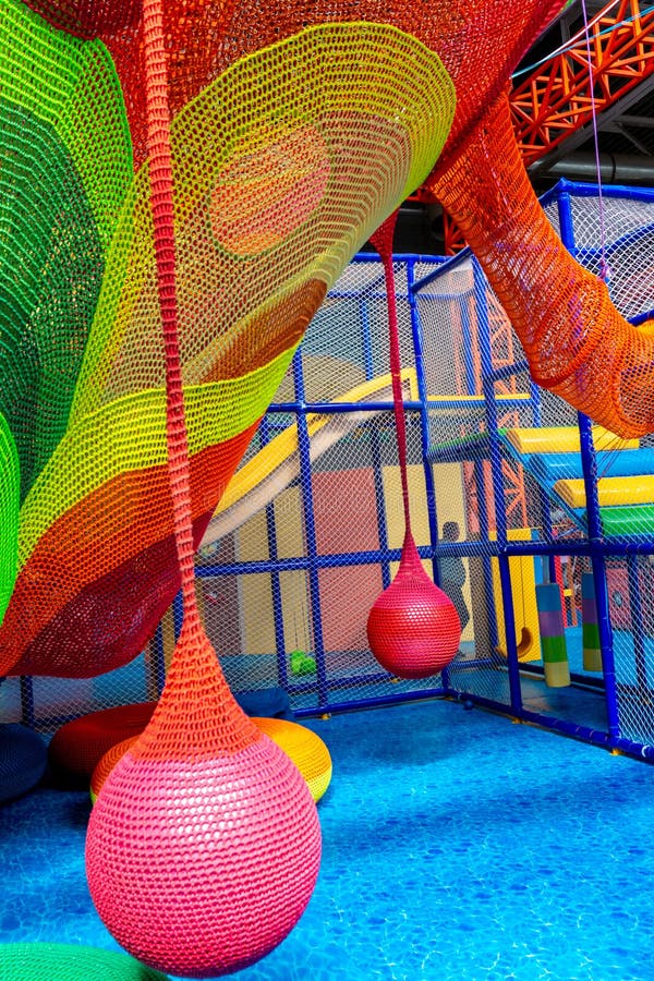 Colored Grid for Outdoor Games for Children Stock Photo - Image of ...