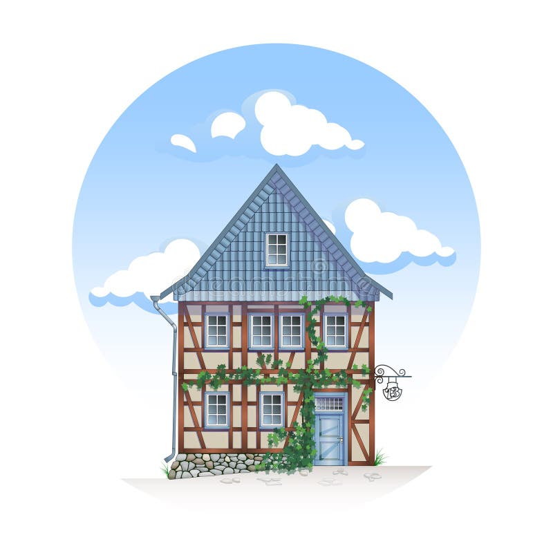 Half House Half Drawing Stock Illustrations – 231 Half House Half ...