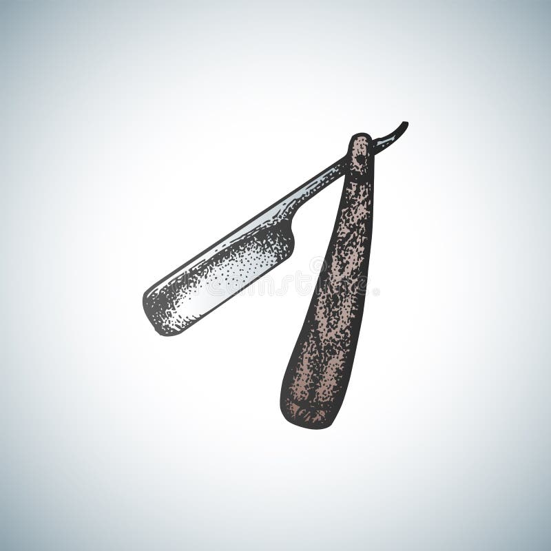 Cutthroat Razor Stock Illustrations – 125 Cutthroat Razor Stock ...