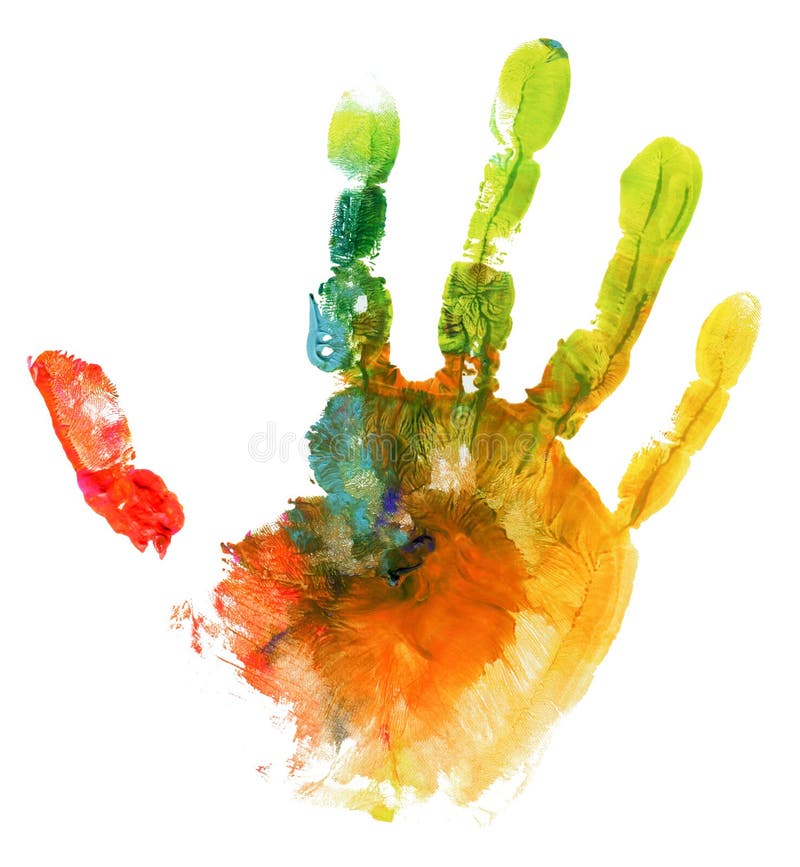 All Hands Color Abstract Backgrounds Stock Image - Image of palm ...