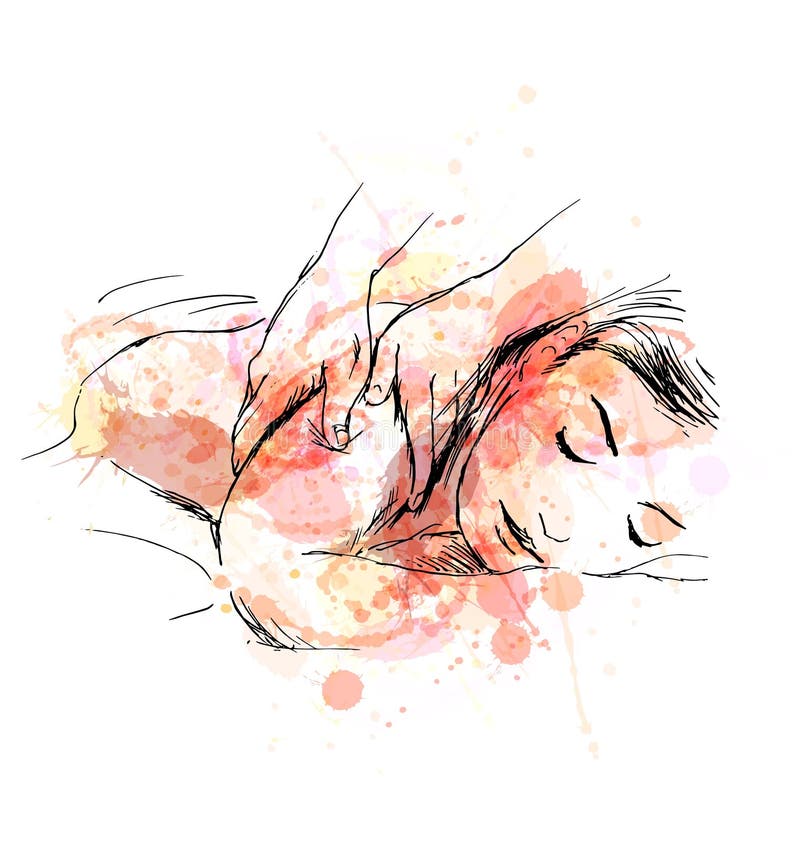 Hand Sketch Massage Stock Illustrations 2 647 Hand Sketch Massage