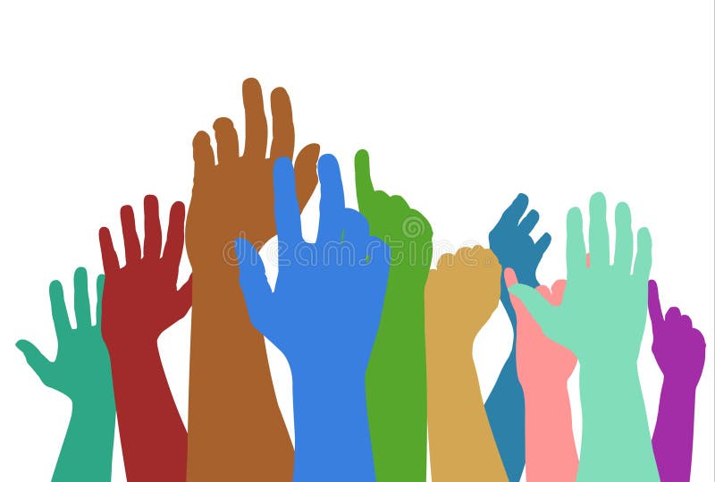 Colored Hands Stock Illustrations – 17,212 Colored Hands Stock ...