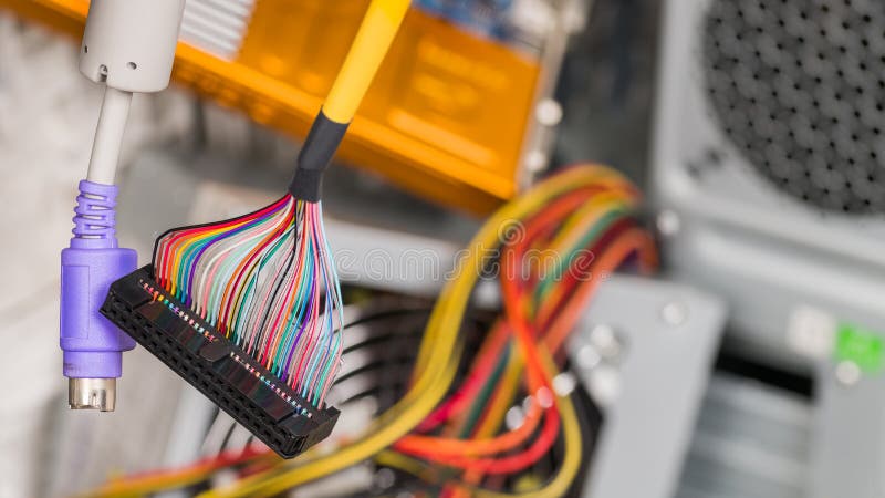 163 Old Computer Power Supply Cable Connector Photos - Free & Royalty ...