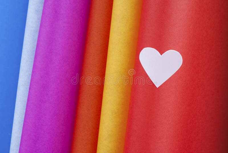 Colored hearts stock photo. Image of background, handmade - 35517410