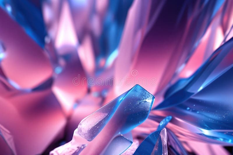 Colored Ice Abstract Background Stock Illustration - Illustration of ...