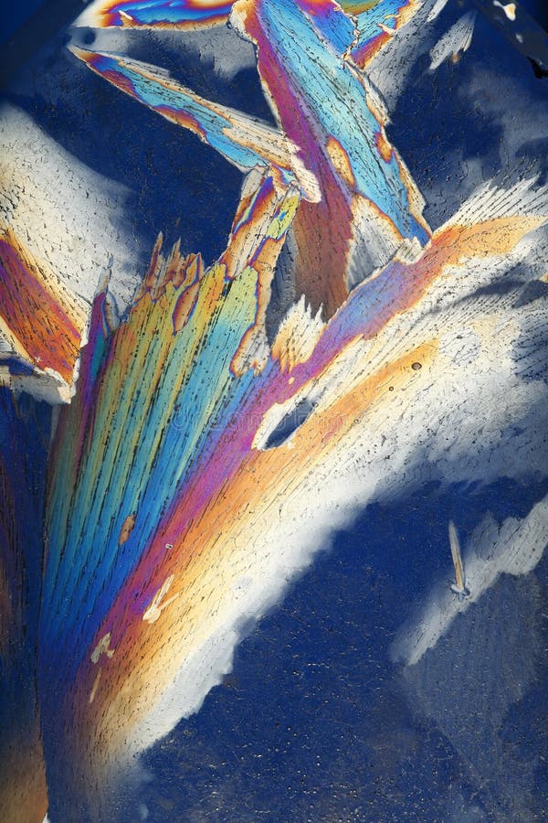 Colored Ice Crystals stock photo. Image of colors, rainbow - 4719322