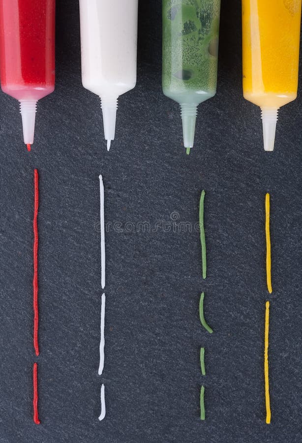 Colored icing stock photo. Image of colorful, cream, closeup - 39442398