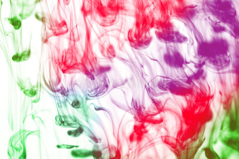 Colored ink splash stock photo. Image of magic, chemistry - 15268784