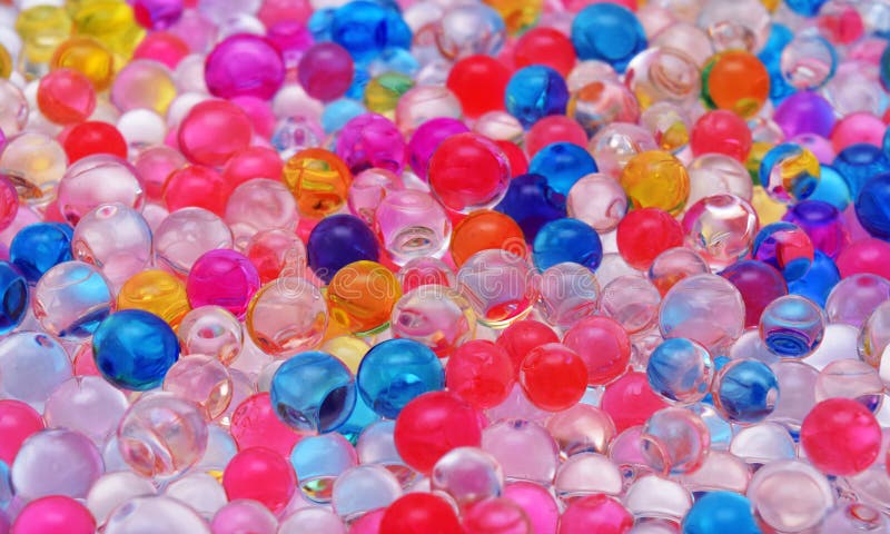 Color water balls texture stock photo. Image of jelly - 91116258