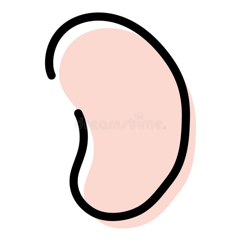 Colored Jelly Bean Icon. Vector Stock Vector - Illustration of rounded, jellybean: 382953933