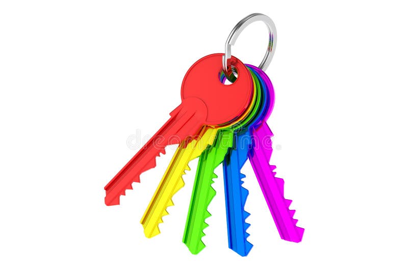 Colored Lock Keys Stock Illustrations – 281 Colored Lock Keys Stock ...
