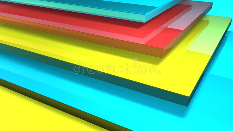 Colored Layers stock illustration. Illustration of step - 11279093