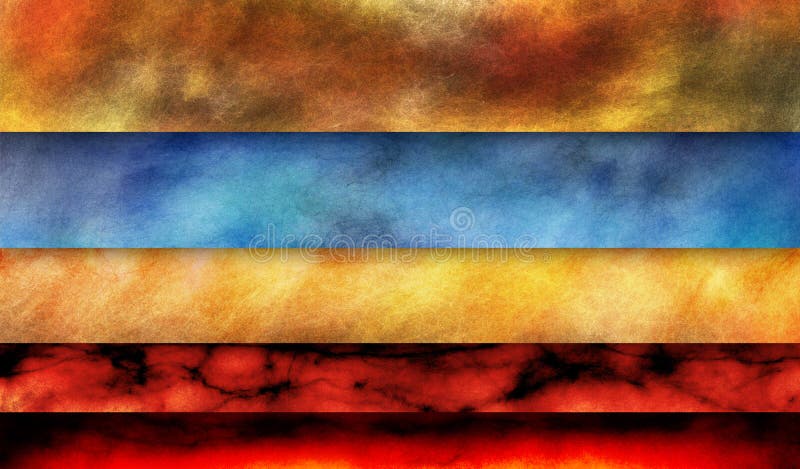 Colored layers stock illustration. Illustration of header - 15581631