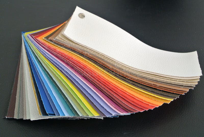 The leather sample stock photo. Image of natural, decorating - 103013242