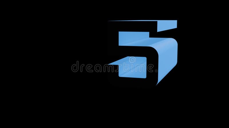 Blue Light Led Numbers Countdown Stock Video - Video of colored, neon ...