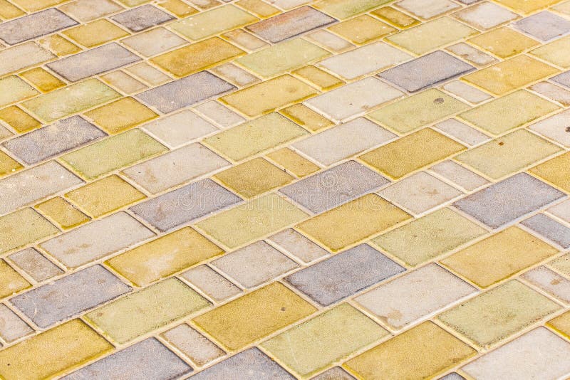 Colored Light Paving Tile Floor Texture Urban Background Stock Image ...