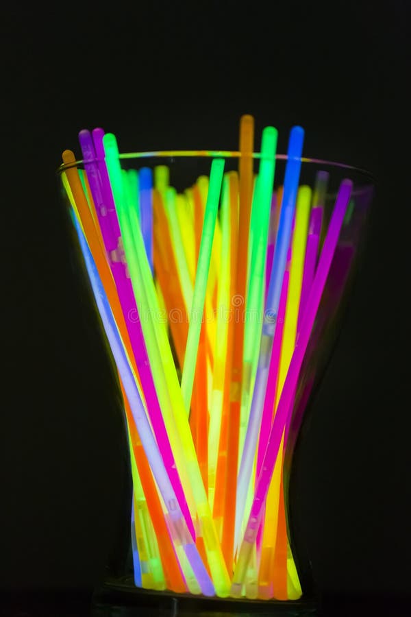 Colored Lights Fluorescent Neon Stock Image - Image of musical, disco ...