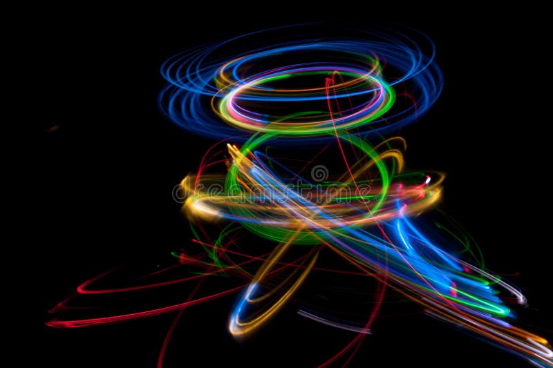 Colored lights that move stock photo. Image of design - 165076750