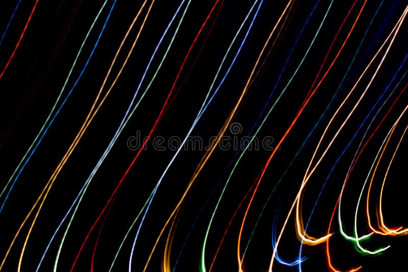 Colored Lines on a Black Background.textura Stock Photo - Image of ...