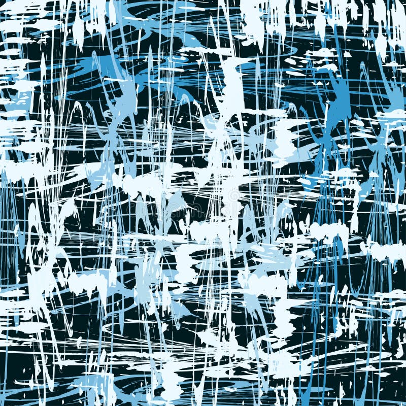 Colored Lines Graffiti Pattern on a Black Background Vector ...