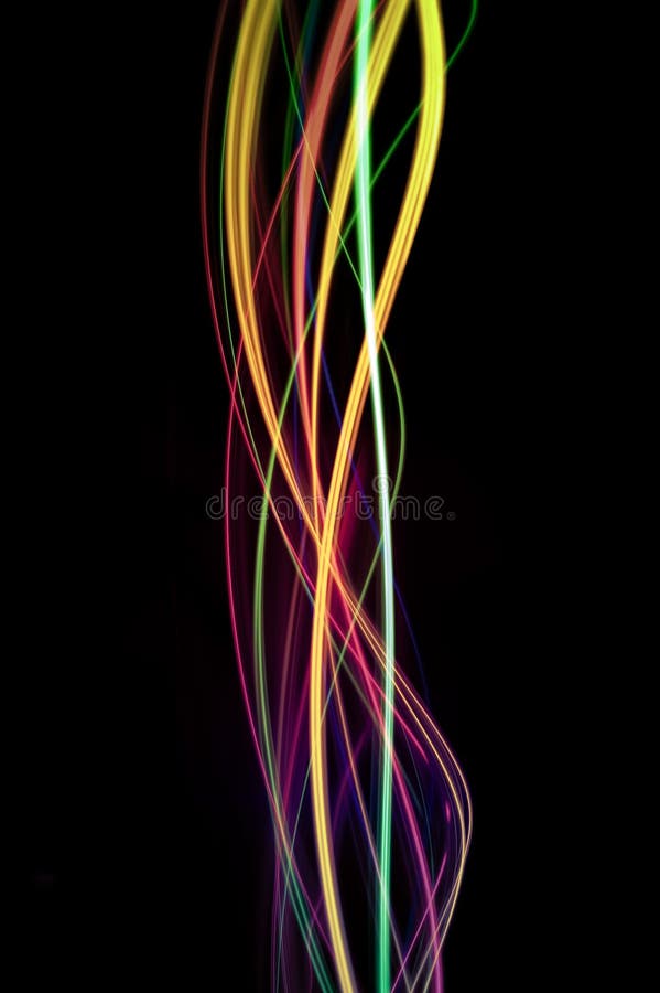 Colored lines illustration stock illustration. Illustration of ...