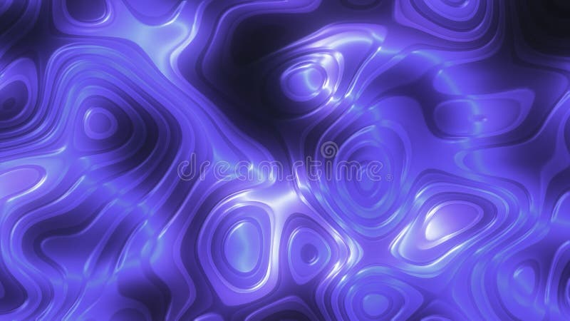 Colored Liquid Background with Moving Lines. Motion. Round Lines Move ...