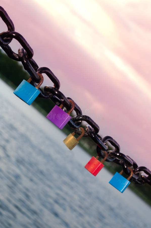 Colored Locks stock image. Image of lock, culture, locks - 60167699