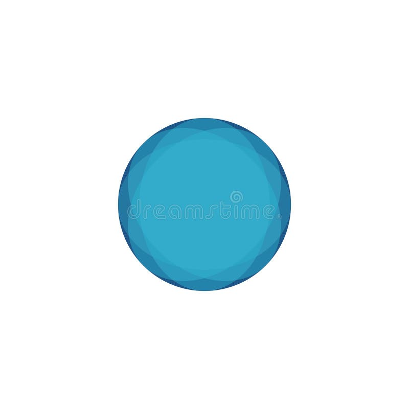 Colored Logo Icon, Circle. Vector Illustration Eps 10 Stock Vector ...