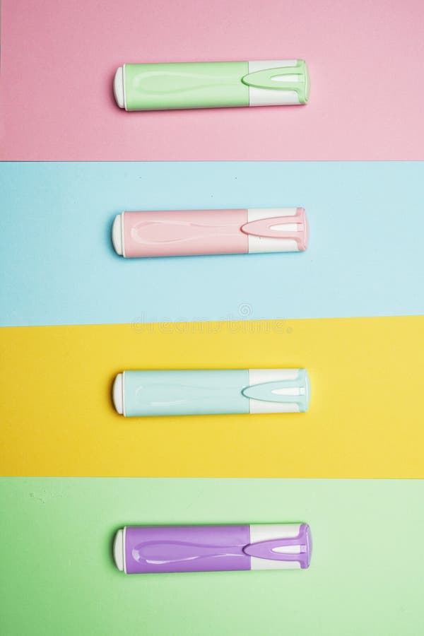Colored marker pens stock photo. Image of closeup, lined - 43546734