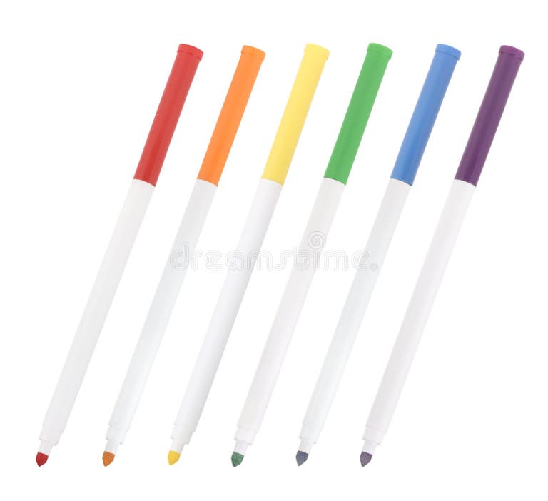 Colored Markers Stock Illustrations – 3,849 Colored Markers Stock ...