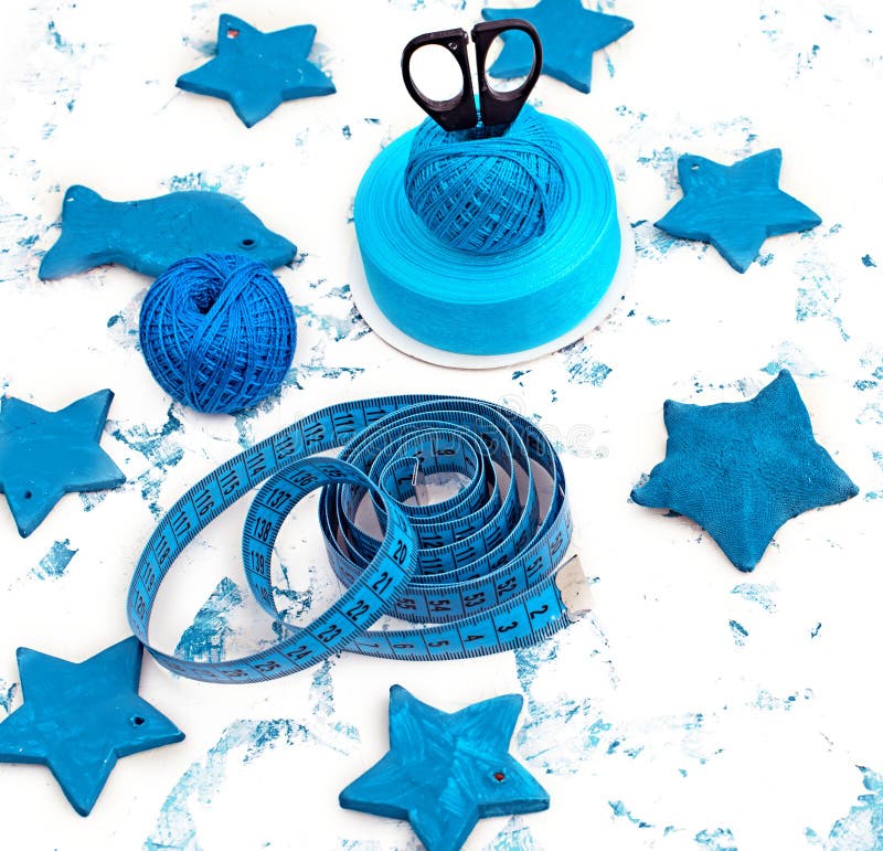 Colored Materials for Creativity and Hobbies Stock Image - Image of ...