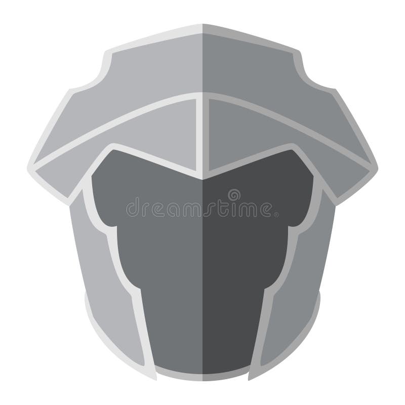 Colored Medieval Helmet Icon Vector Stock Vector - Illustration of icon ...