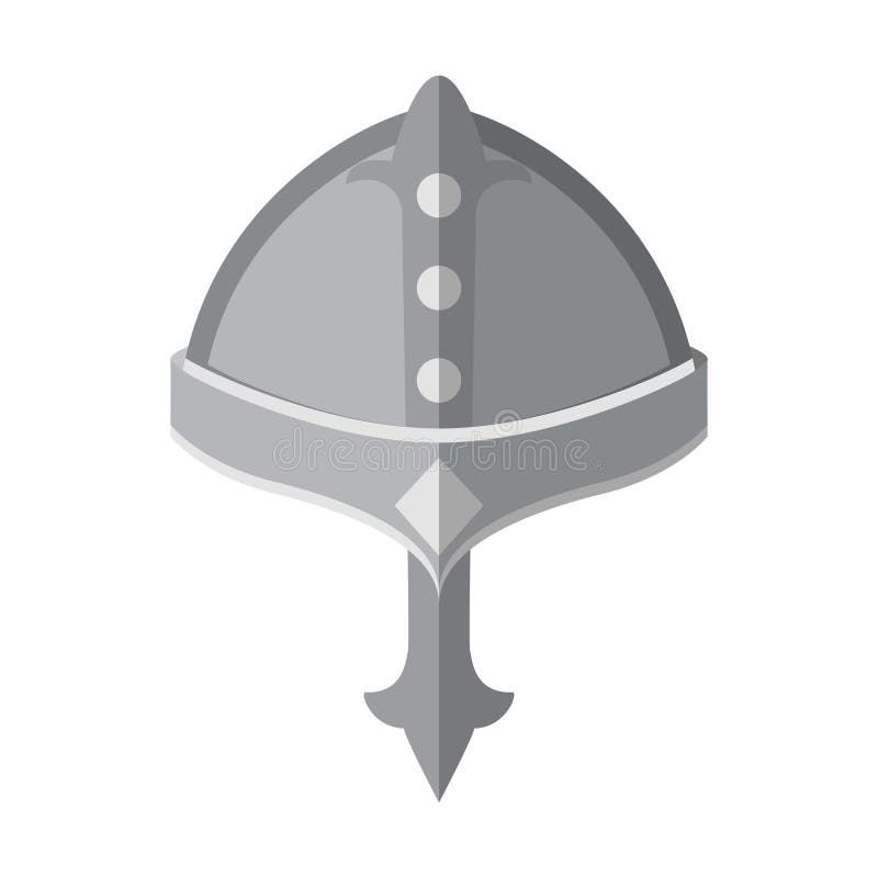 Colored Medieval Helmet Icon Vector Stock Vector - Illustration of logo ...