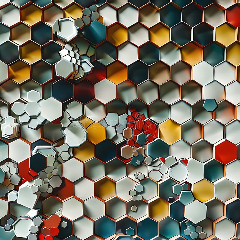 Colored Mirror-Inspired Dynamic Backdrop in AI-Generated Artwork Stock ...