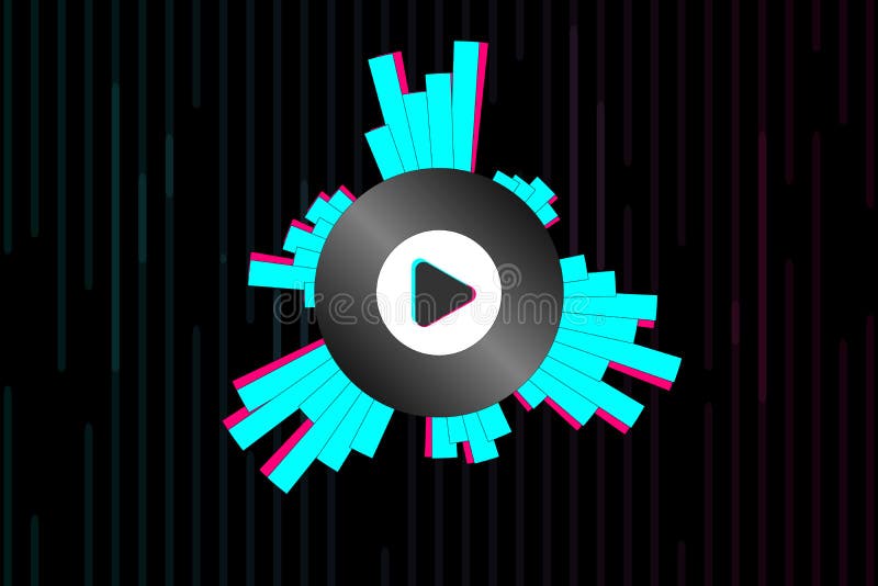 Colored Modern Background in the Style of the Social Network. Digital ...