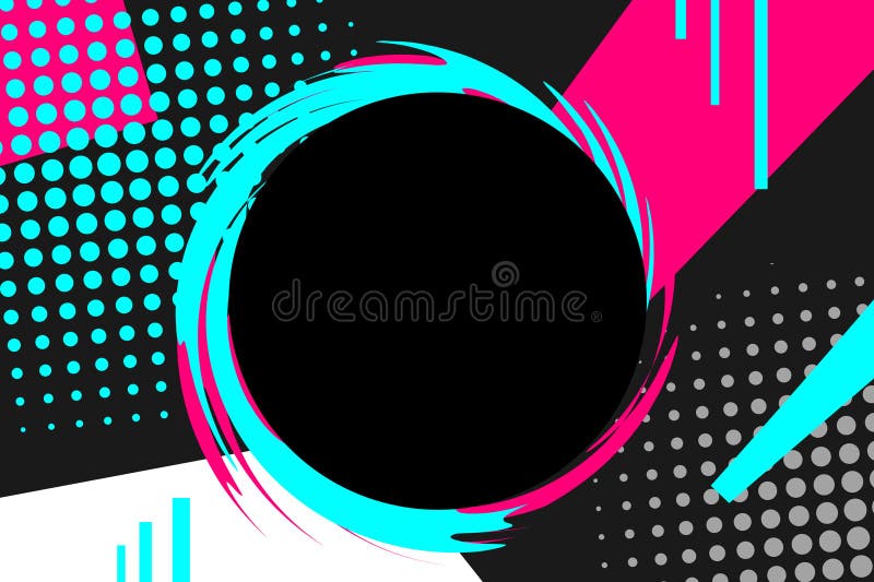 Colored Modern Background in the Style of the Social Network. Digital ...