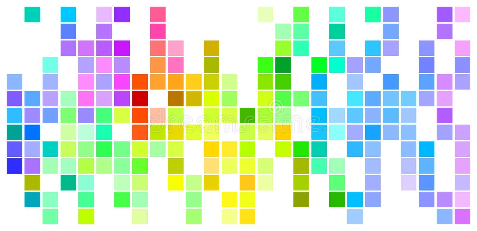 Colourful Pixel Background stock vector. Illustration of colourful ...