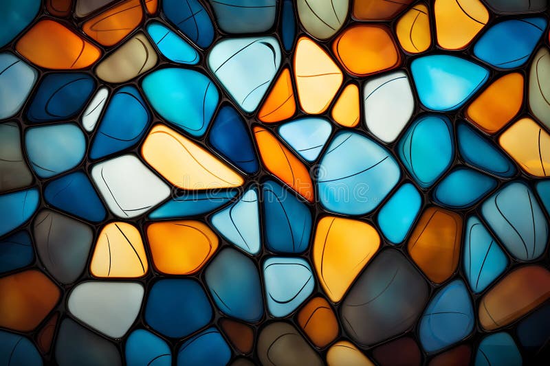 Colored Mosaic Tile Pattern, Desktop Background. Background for Web ...