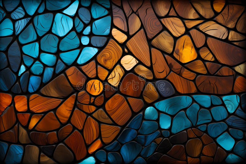 Colored Mosaic Tile Pattern, Desktop Background. Background for Web ...