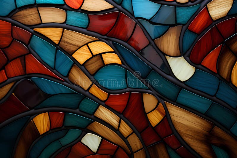 Colored Mosaic Tile Pattern, Desktop Background. Background for Web ...