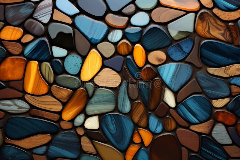 Colored Mosaic Tile Pattern, Desktop Background. Background for Web ...