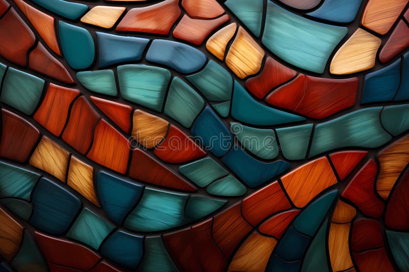 Colored Mosaic Tile Pattern, Desktop Background. Background for Web ...