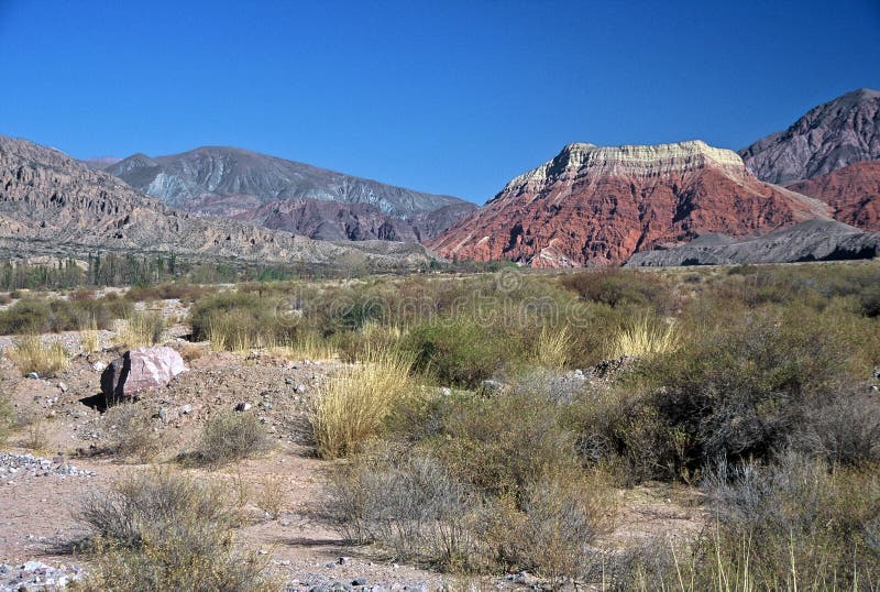 Colored Mountain,Salta,Argentina Stock Photo - Image of colored ...