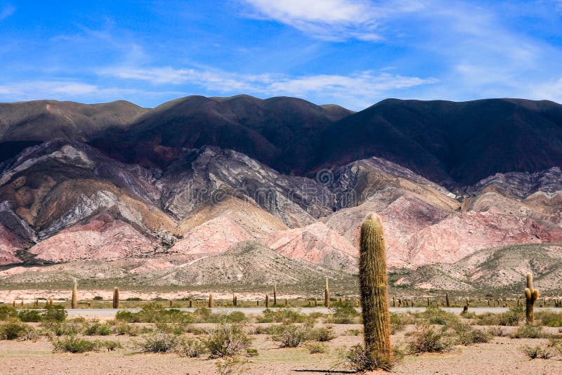 Colored mountains stock photo. Image of grass, rock, desert - 37404088