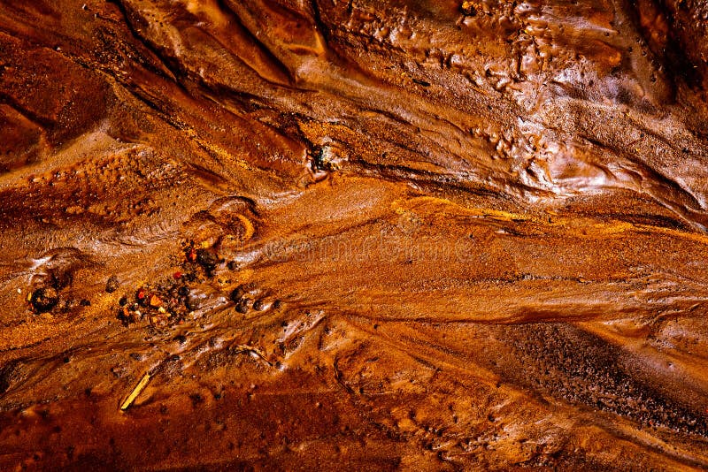 Colored mud river stock photo. Image of horizontal, nature - 253756286