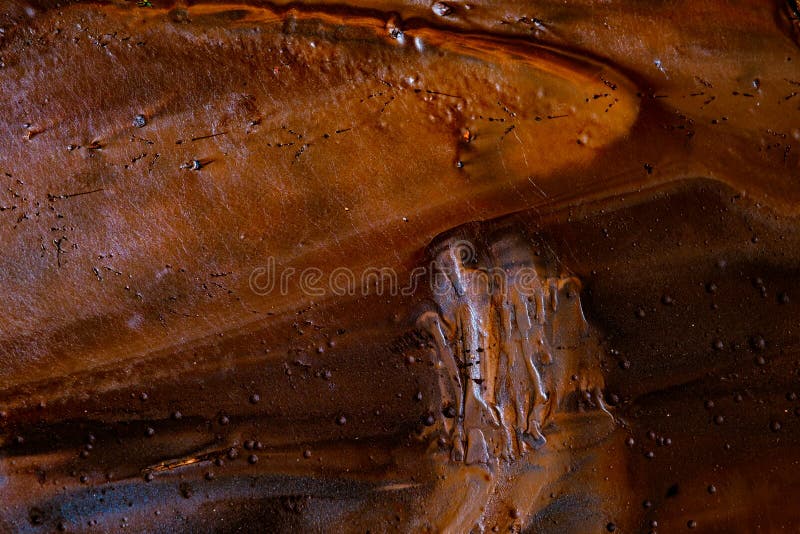 Colored mud river, stock photo. Image of flood, liquid - 253756260