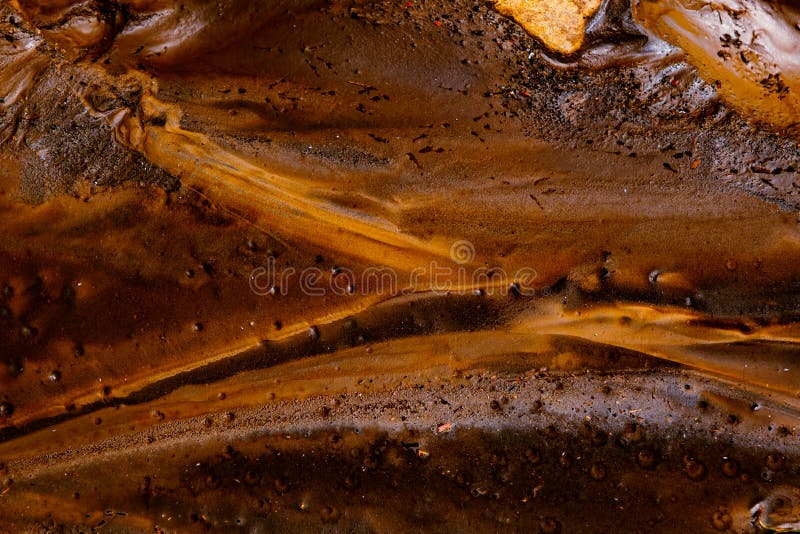 Colored mud river, stock photo. Image of abstract, environment - 253756312